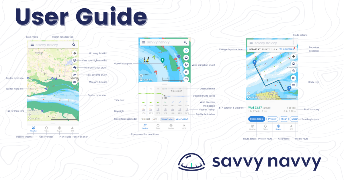 savvy navvy User Guide